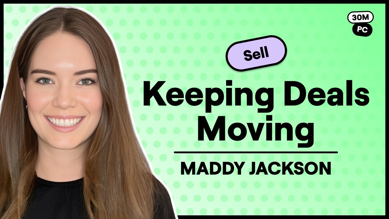 Unlocking Buyer Pain Points While Engaging Key Stakeholders (Maddy Jackson, Webflow) - YouTube