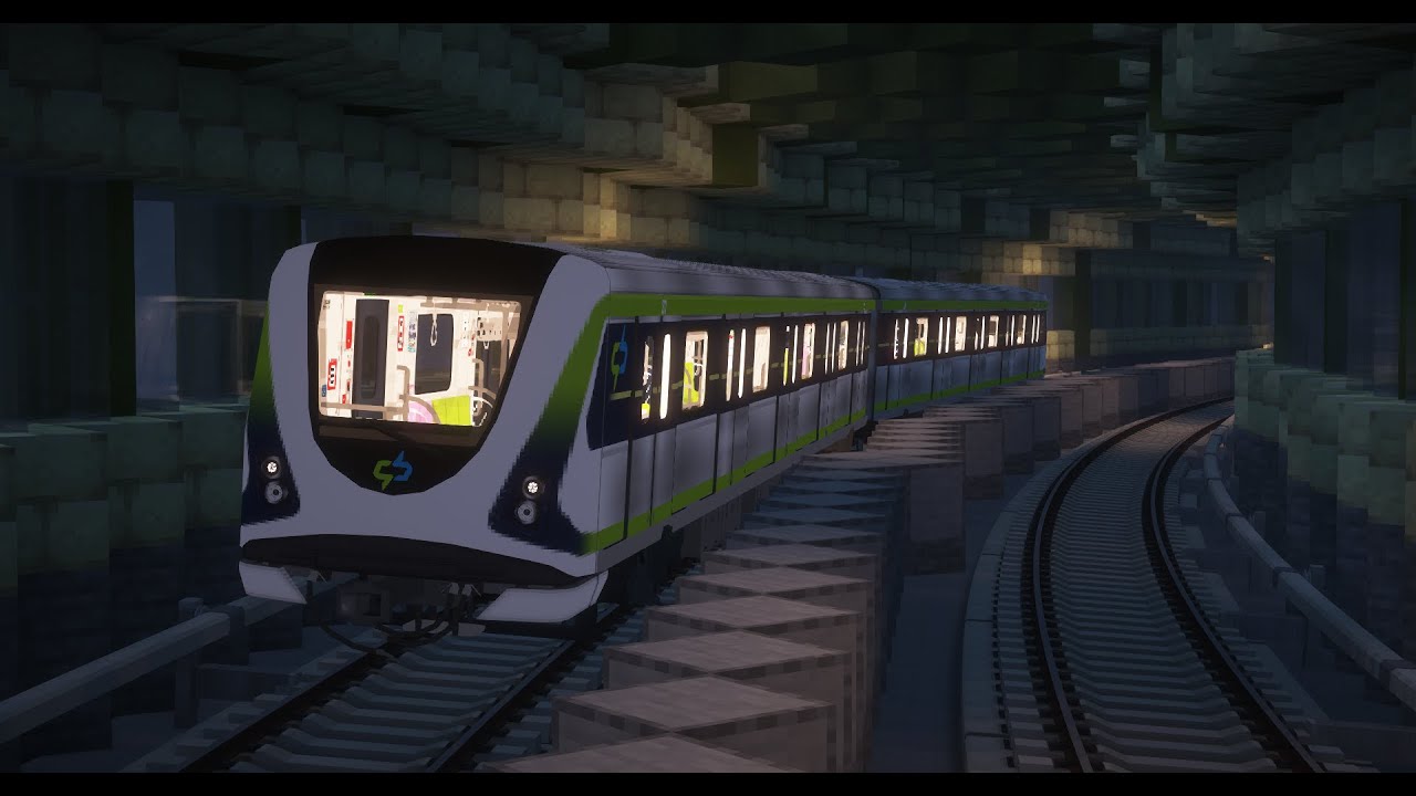 【Minecraft RTM】台中捷運 TMRT 松竹站進站 - YouTube