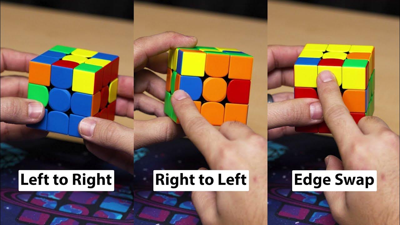 Solving the Middle Layer of the 3x3 Rubik's Cube Easy Beginner Tutorial ...