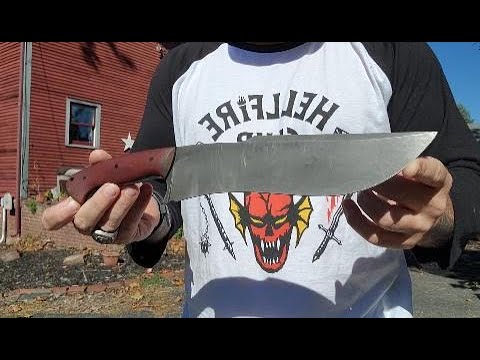 Pearson Custom Knives Fighter knife review - YouTube