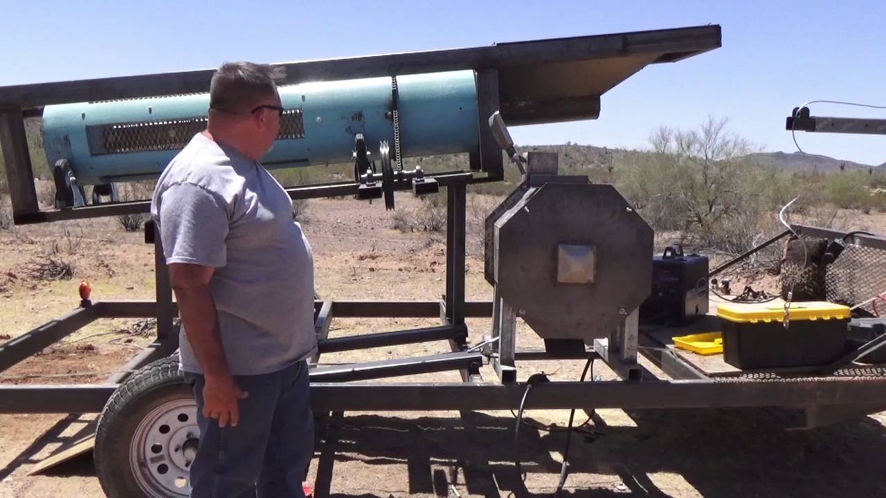 Arizona Gold Prospecting (The Trommel Build Part 10) - YouTube