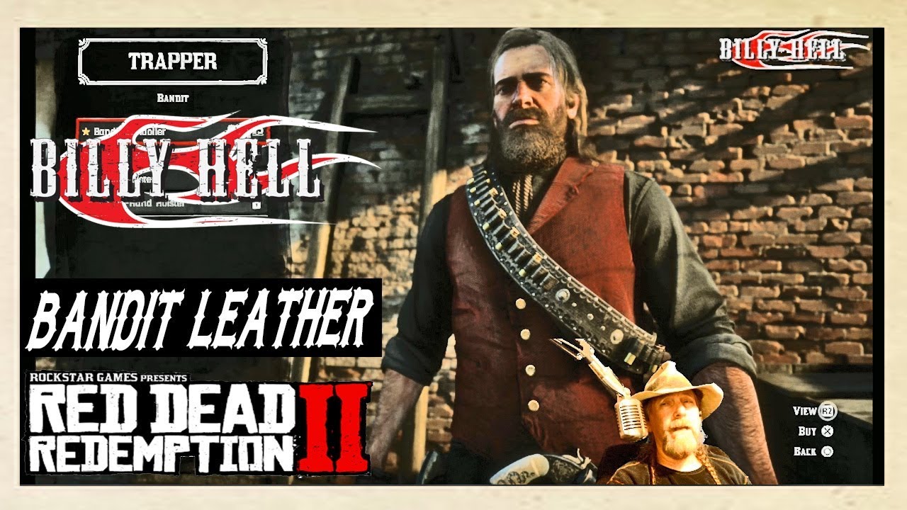 #RDR2 - Bandit Challenges and Leather Upgrades from Trapper - YouTube