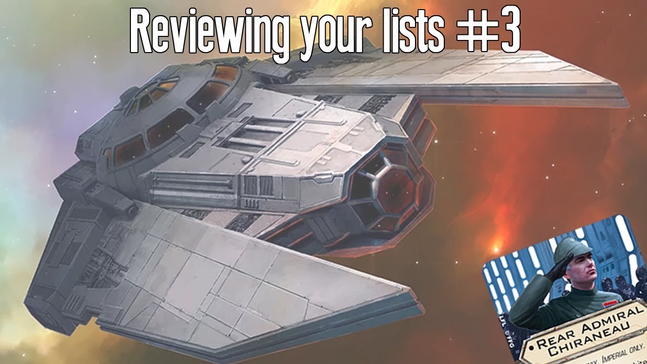 Reviewing your X-wing lists - Episode 3 - RAC ATTACK - YouTube