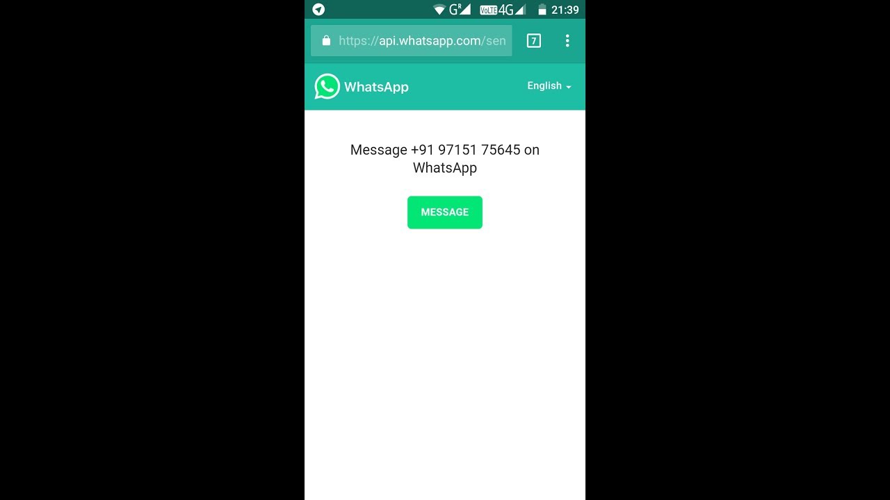 //wa.me/91()What's App msg in internet browser - YouTube
