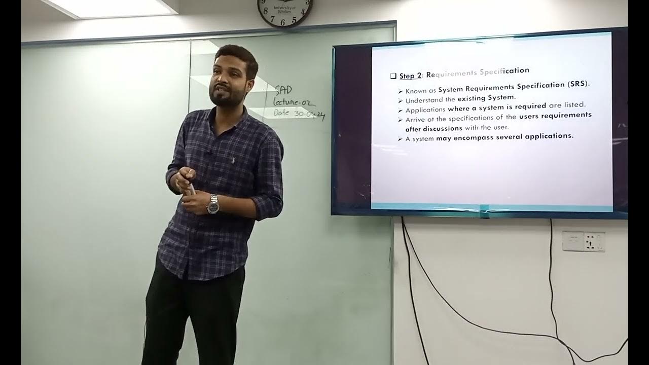 System Analysis & Design | Lecture-2 | CSE | Tuhin Hossain | University of Scholars - YouTube