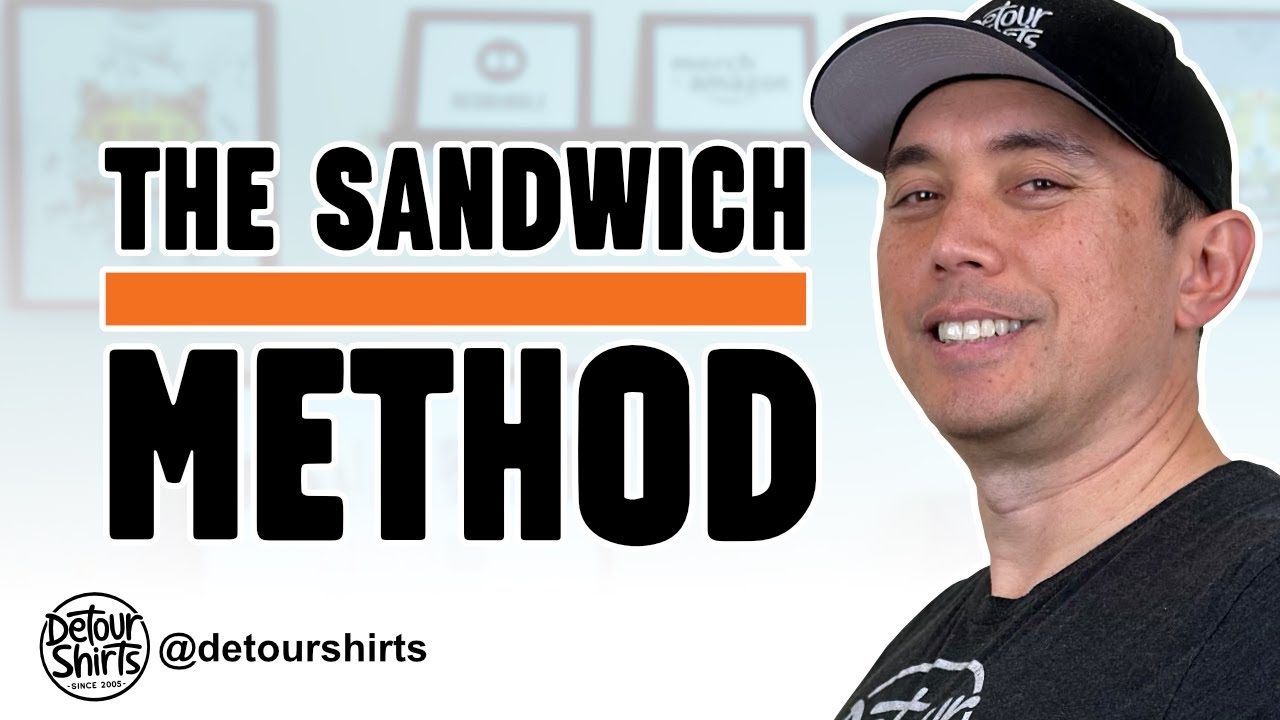 8 Ideas Using The Sandwich Method! Easy T-Shirt Design Technique - YouTube