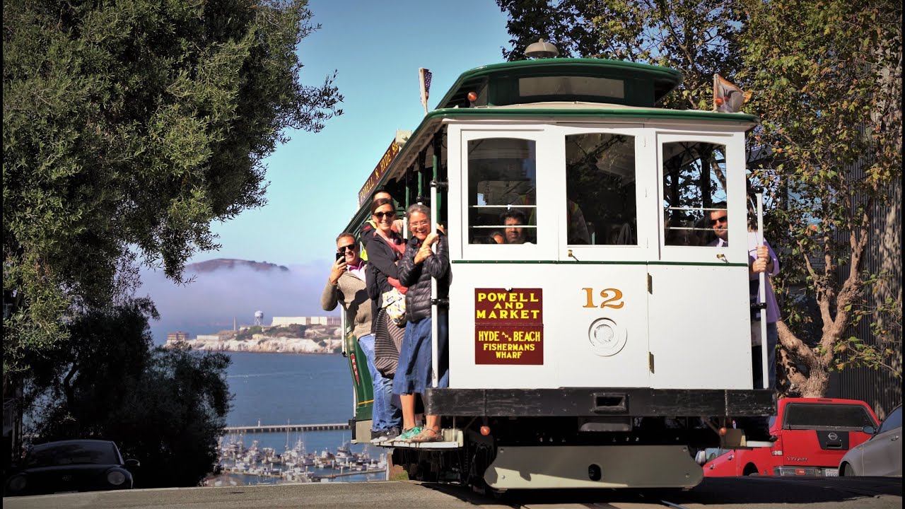 Stehend im offenen Wagen | Cable Cars in San Francisco - YouTube