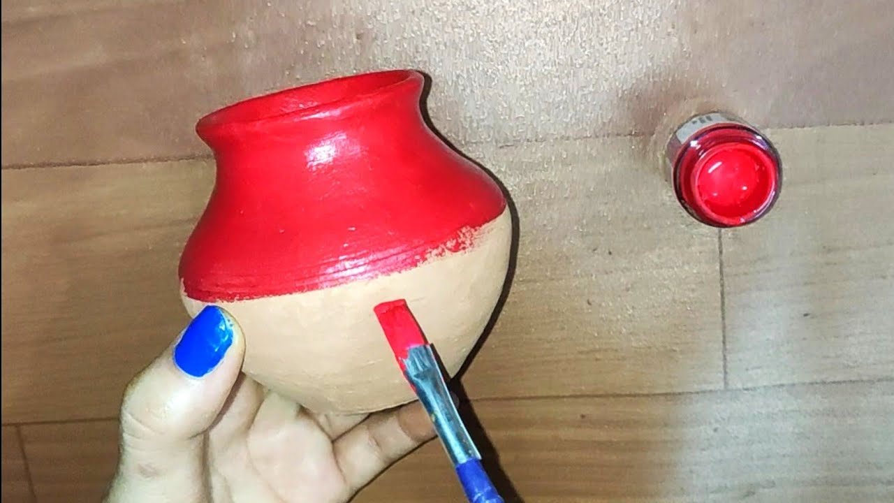 Matki Decoration | Matki Decoration for Janmastmi/Navratri pooja/Diwali ...