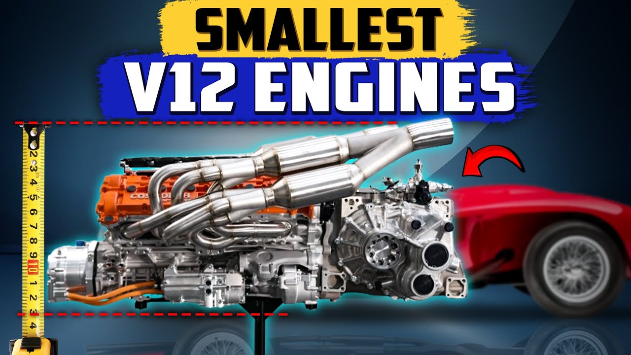 9 Smallest V12 ENGINES Ever Fitted In Production Cars - YouTube
