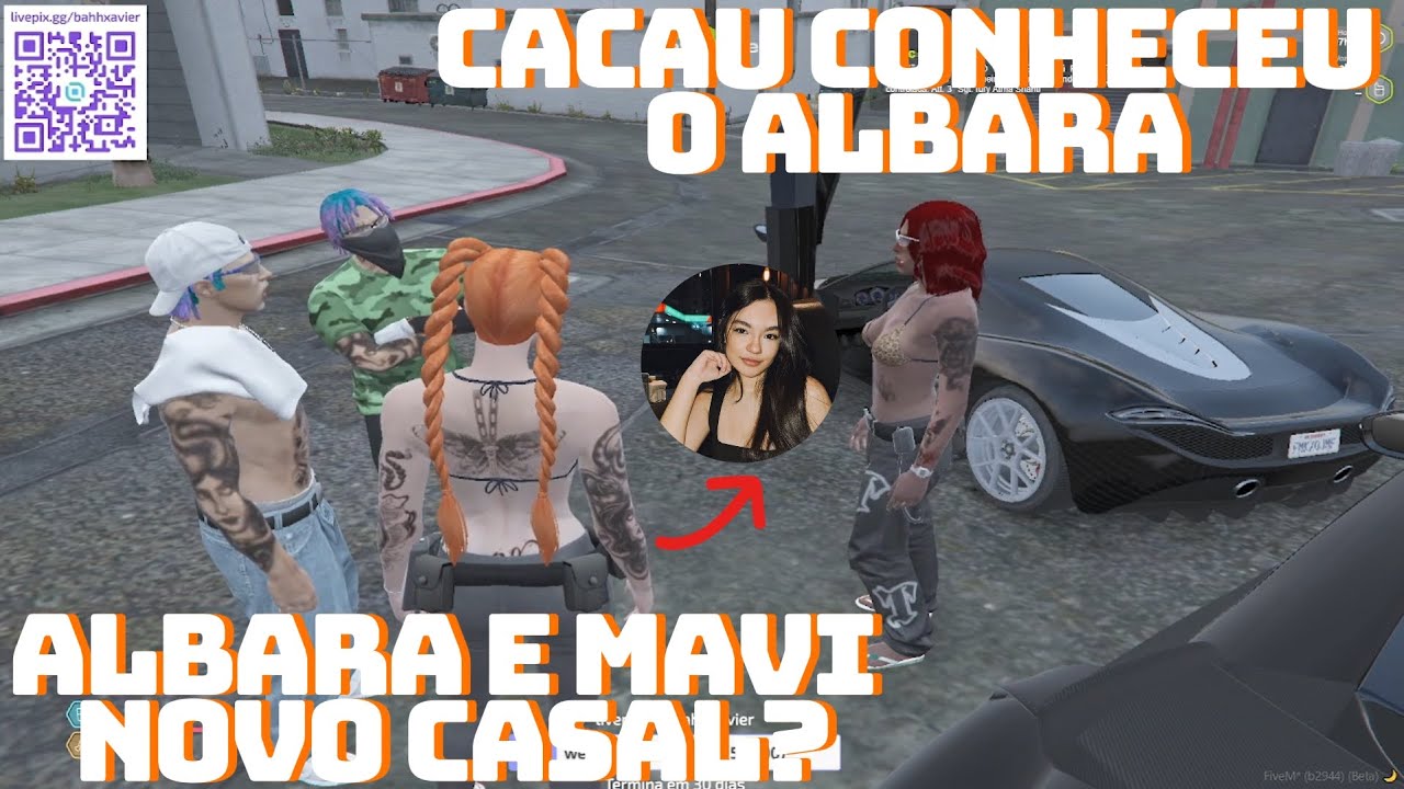VISÃO DA CACAU ENCONTRANDO O ALBARA E AJJUDANDO O ALBARA E MAVI A FICAR ...