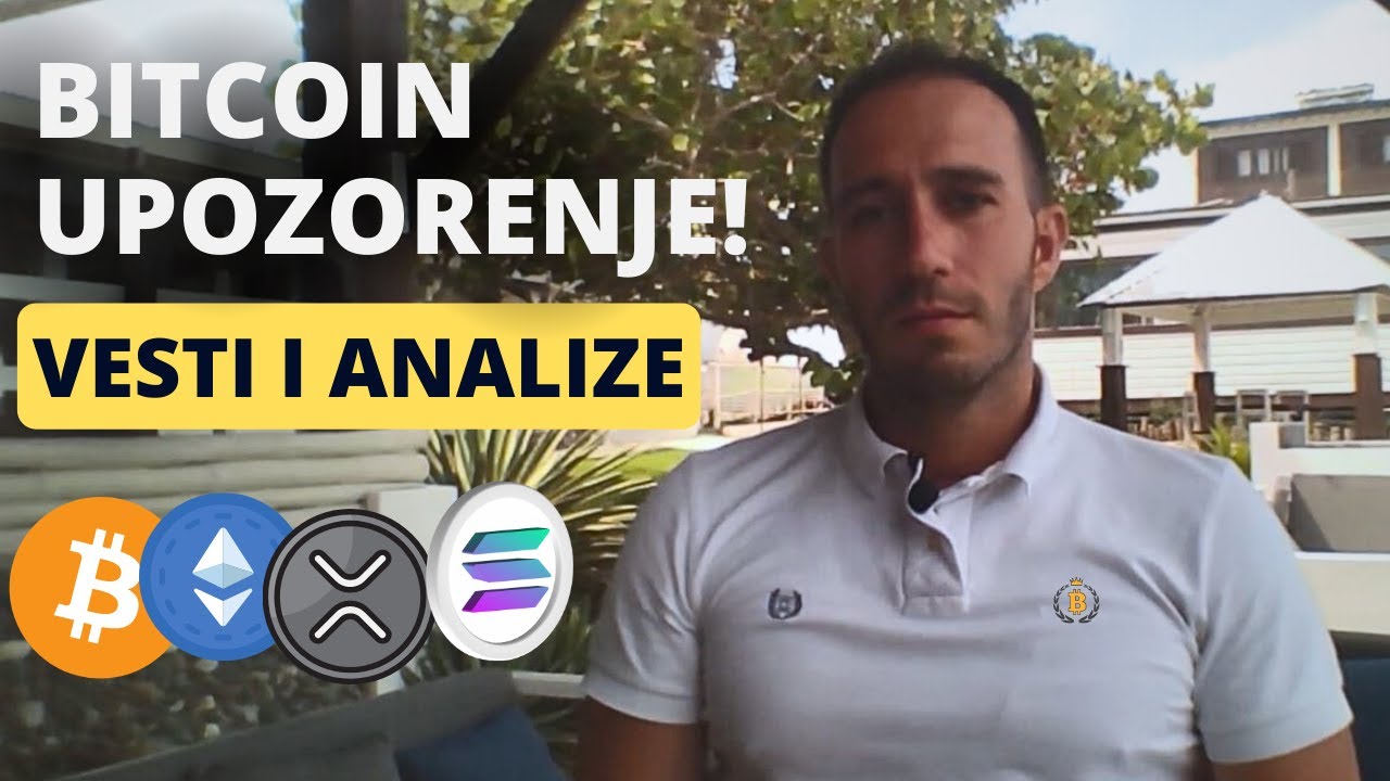 Crypto Upozorenje! Zašto Bitkoin Pada? Kriptovalute Vesti, Analize i Kripto Teme - YouTube