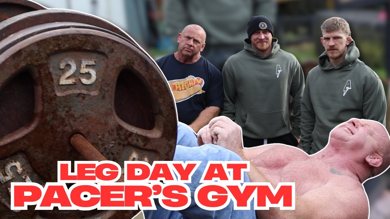 Crazy Leg Day With Big Pacer & UFCs Arnold Allen - YouTube