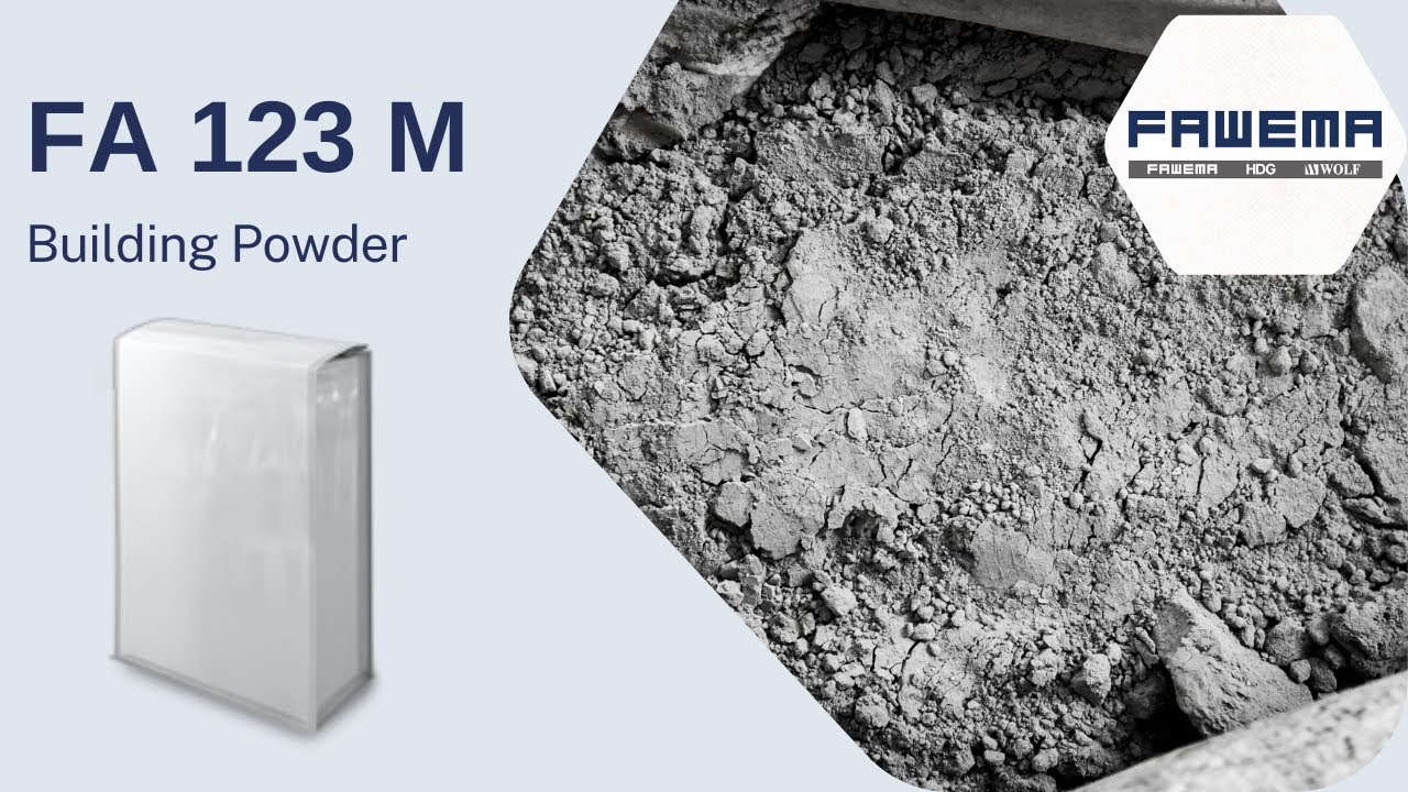 Fawema Packaging Machine FA 123 M for bulding powder - YouTube