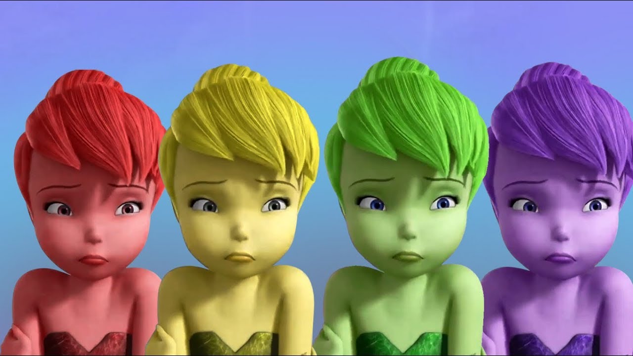 Learn Colors with Tinkerbell - Funny Video for Kid || FUN KID COLORS ...