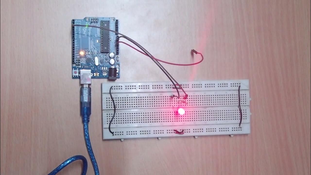 Arduino Compatible Coding 04 - Interfacing LED and Digital Output from Arduino - YouTube