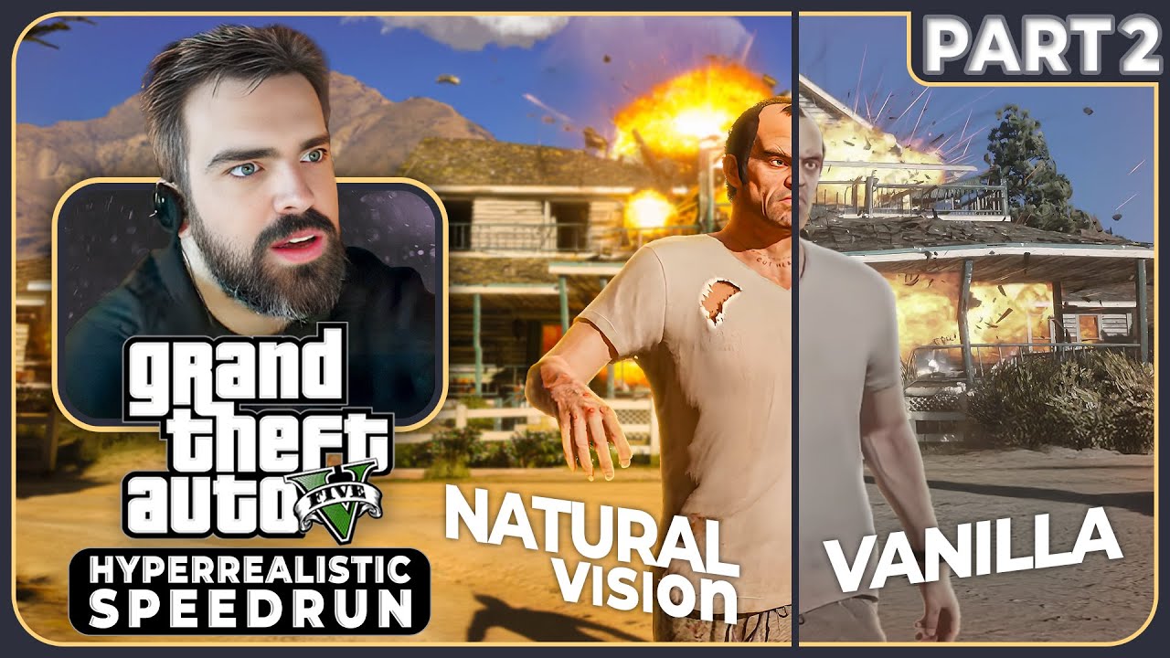 GTA V Hyper Realistic Graphics Speedrun [Part 2] - YouTube