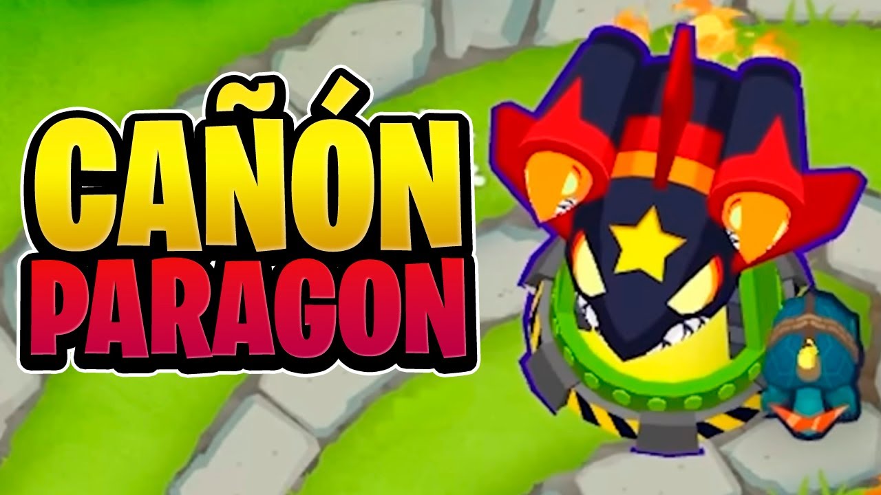 Así es el PARAGON del CAÑON en Bloons TD 6 - YouTube