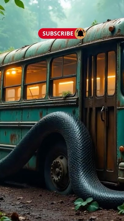 Nature Exploration | Abandoned Bus Scenery | Amazon Jungle Python # ...