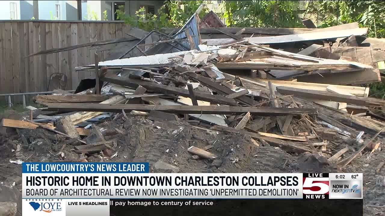 VIDEO: City investigating after historic building collapse in downtown ...
