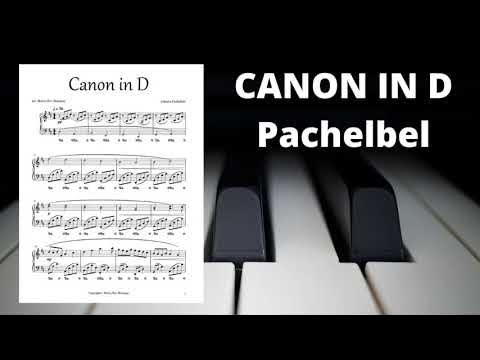 Pachelbel's Canon for Piano | Sheet Music & Piano Tutorial - YouTube