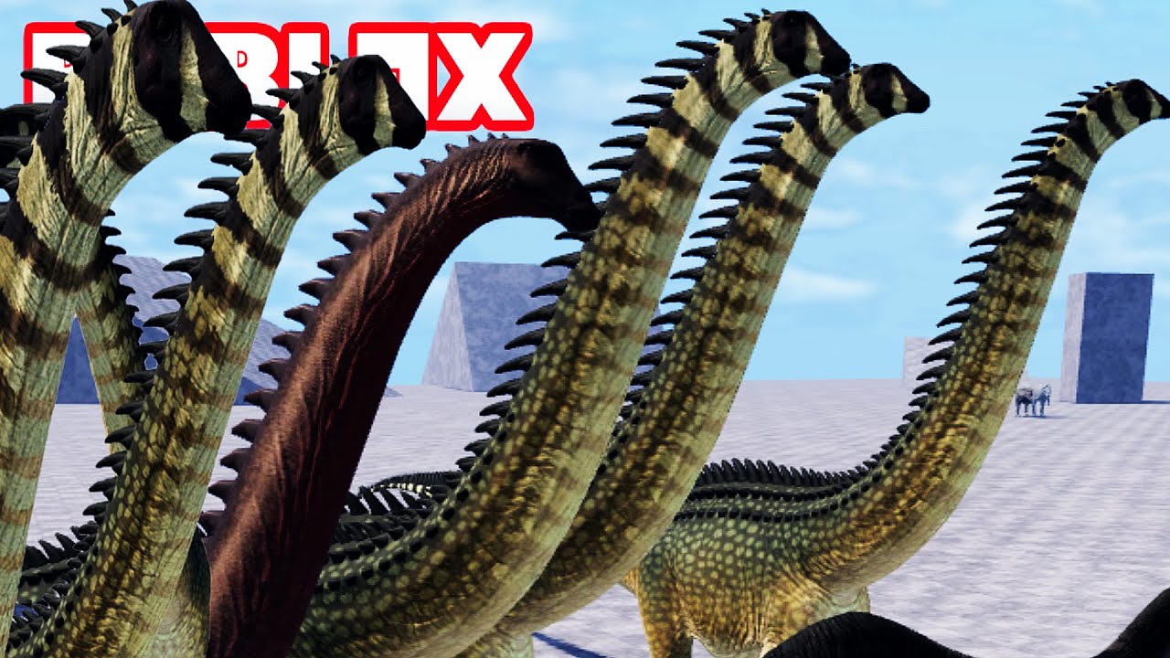 DIPLODOCUS REMAKE, ShowCase do GIGANTE! | Prior Extinction | Roblox ...