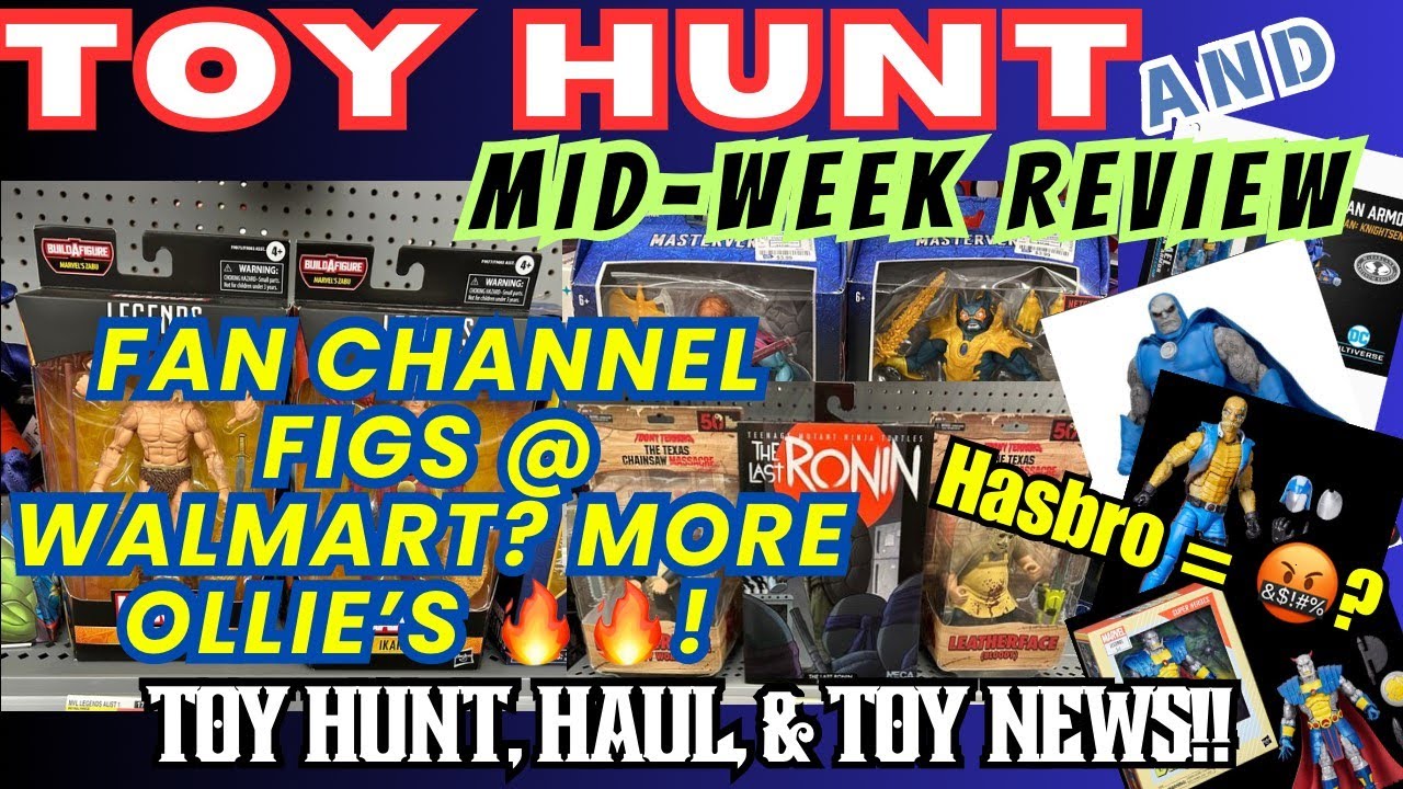 TOY HUNT | Fan Channel @ Walmart? ROSS & Ollie's Finds! Plus Toy News ...