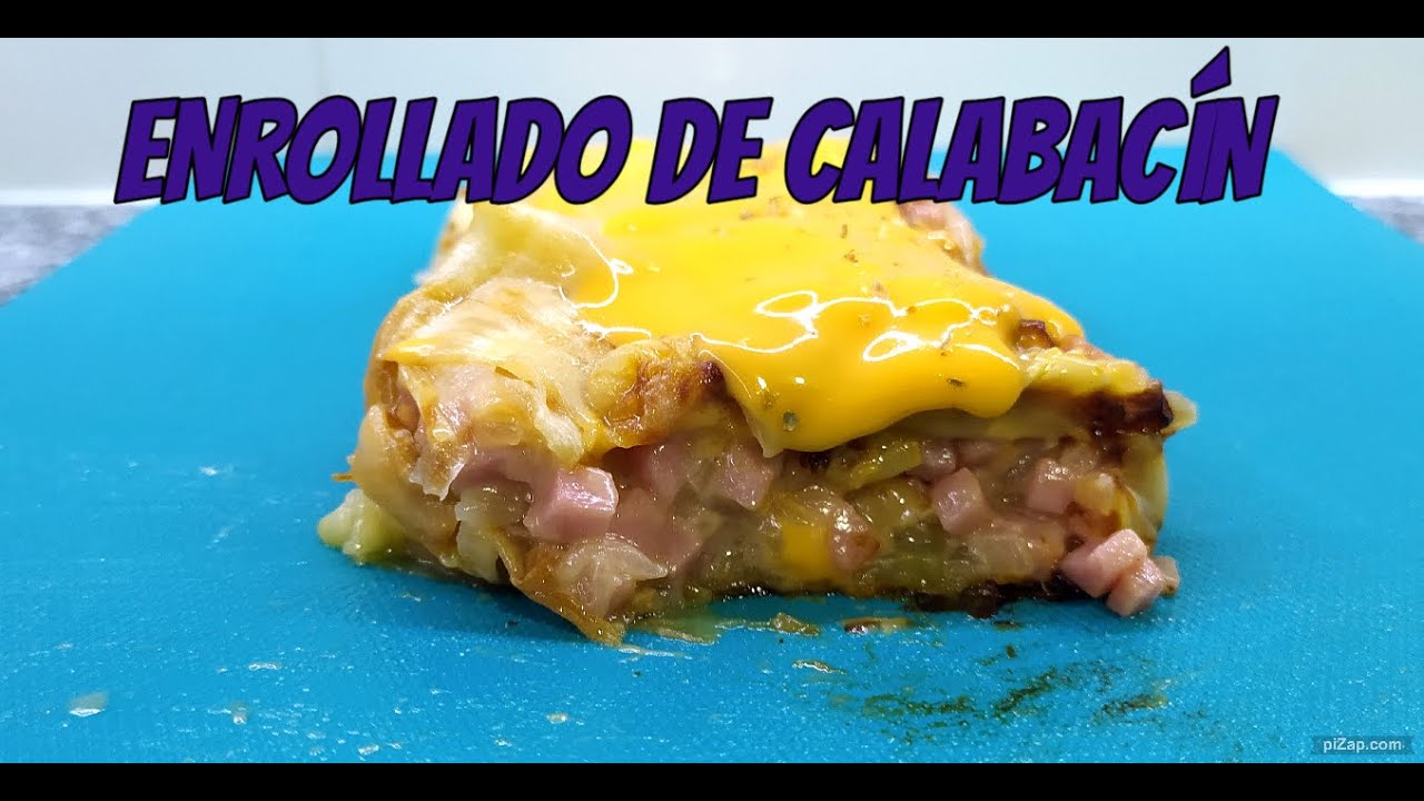 ENROLLADO DE CALABACÍN ||COCINA CON PILAR|| - YouTube