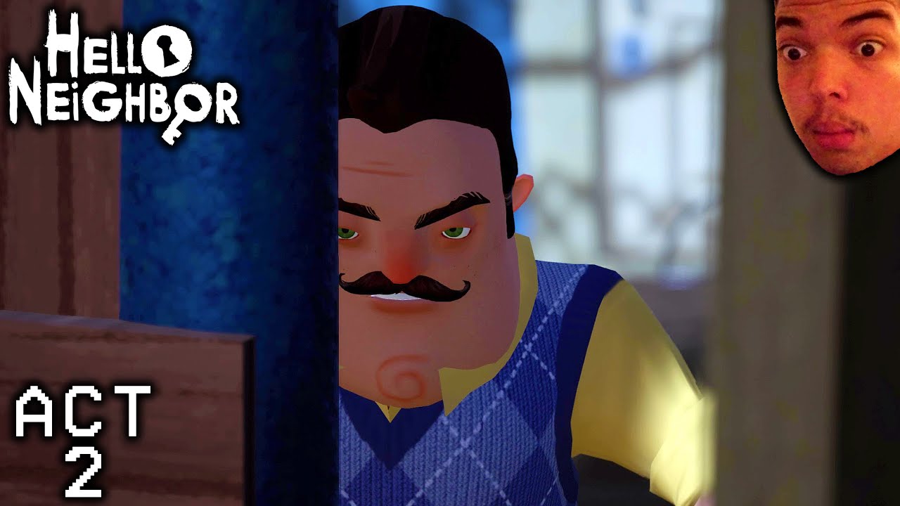 THE NEIGHBOR IS STILL HIDING MORE SECRETS | Hello Neighbor - ACT 2 ...