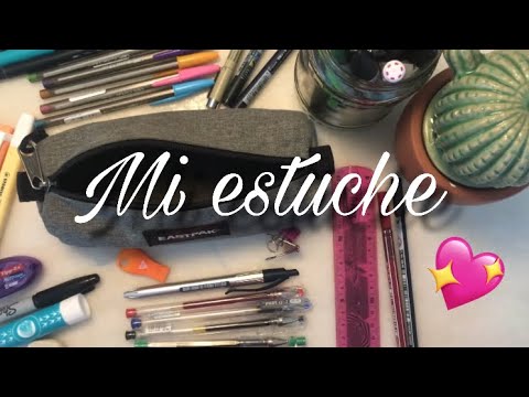 Q hay en mi estuche/ Manualiticraft - YouTube