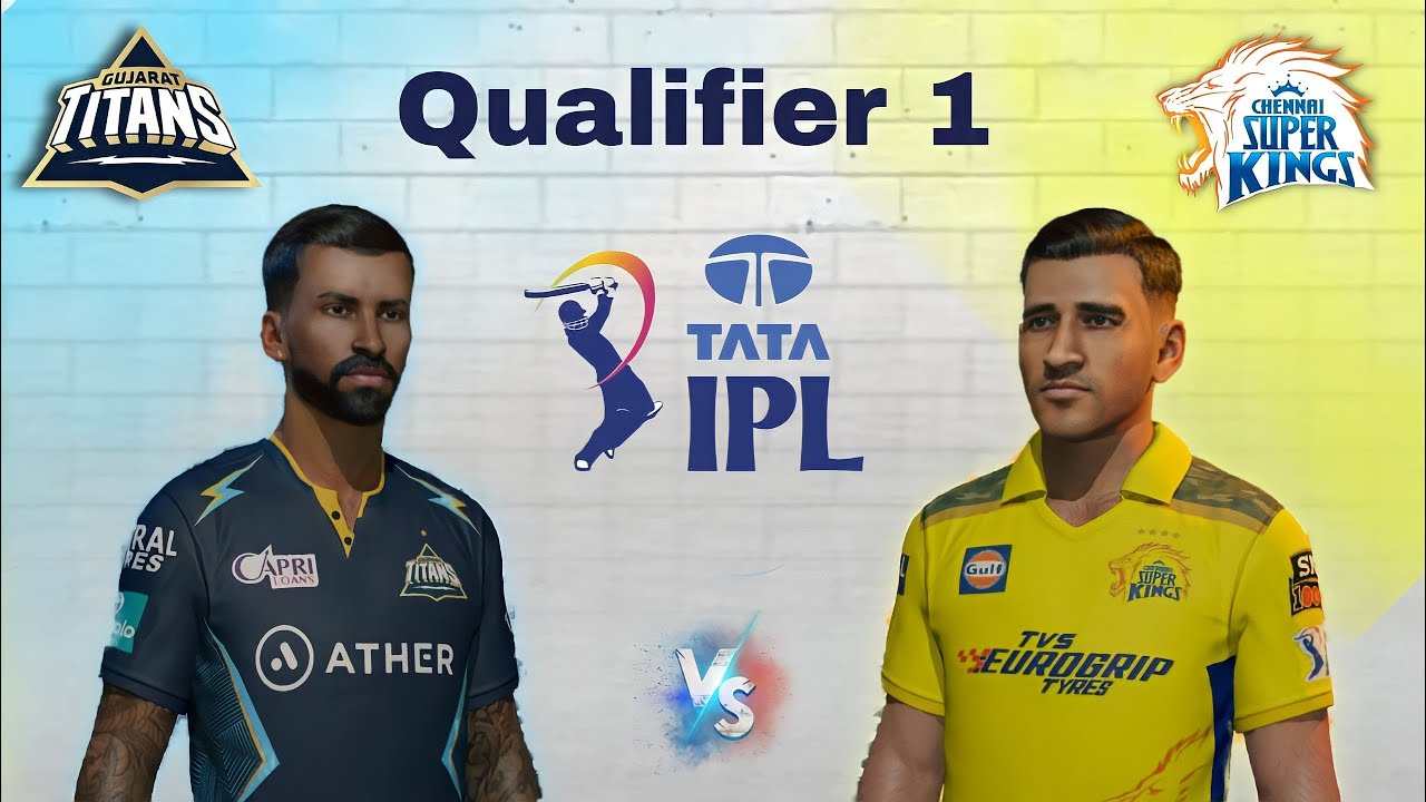 Tata IPL - PLAYOFFS | Qualifier 1 GT vs CSK | Cricket 22 - YouTube