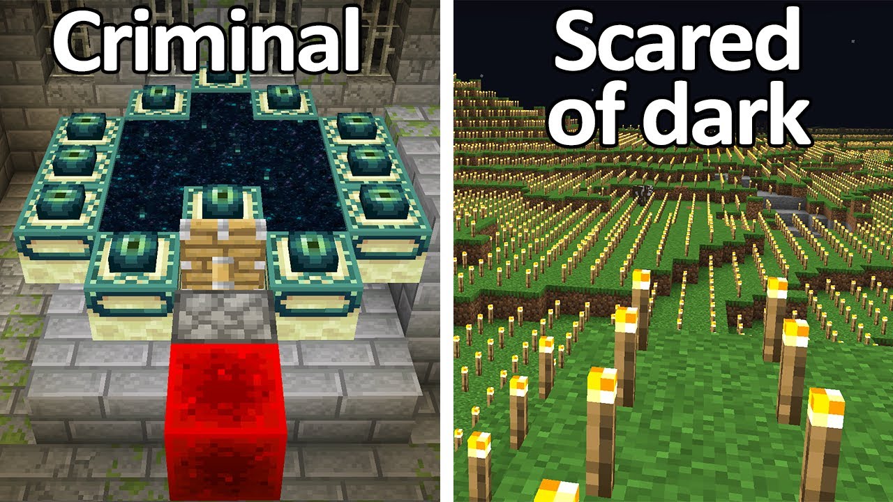 250 Types of People Portrayed by Minecraft - YouTube