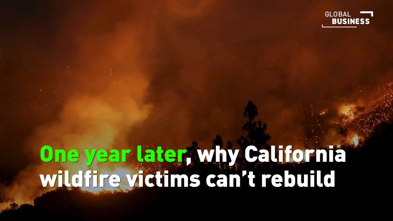 California Wildfire Recovery Stalls - YouTube