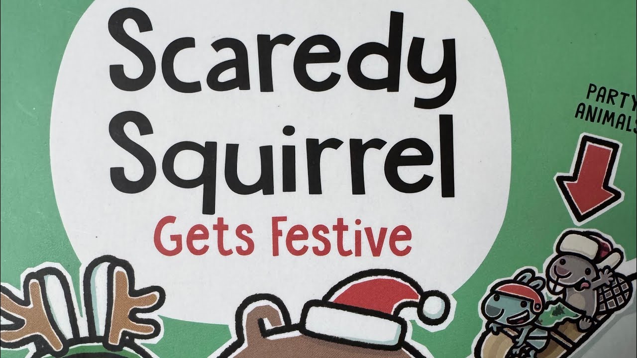 Scaredy Squirrel Gets Festive audiobook 3 (Melanie Watt) | Bed time ...