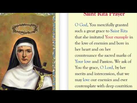 Miracle Prayer: St. Rita - Overcoming the Impossible.