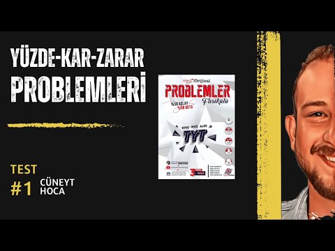 Yüzde-Kar-Zarar Problemleri TEST-01 | MİKRO ORİJİNAL PROBLEMLER FASİKÜLÜ