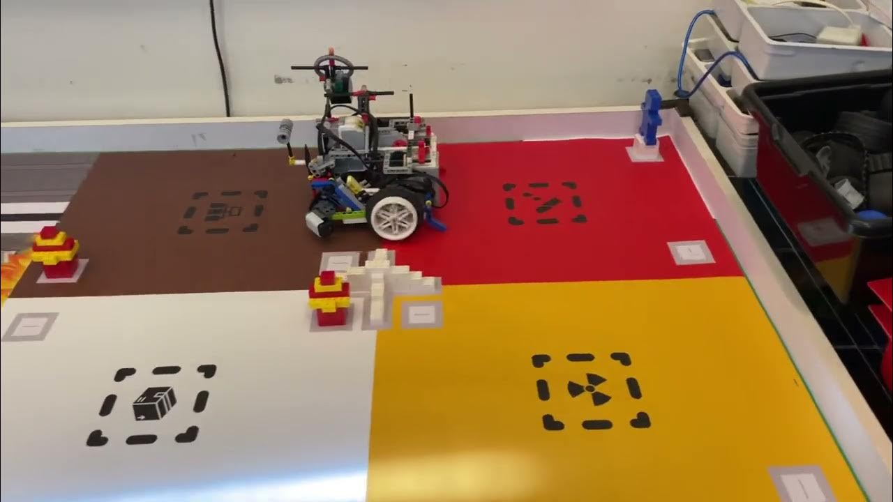 WRO 2022 junior test1 - YouTube