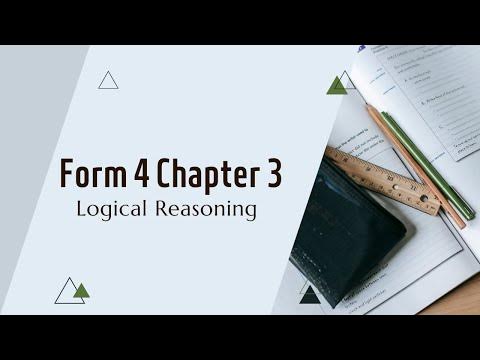 Form 4 Maths - Chapter 3: Logical Reasoning - YouTube