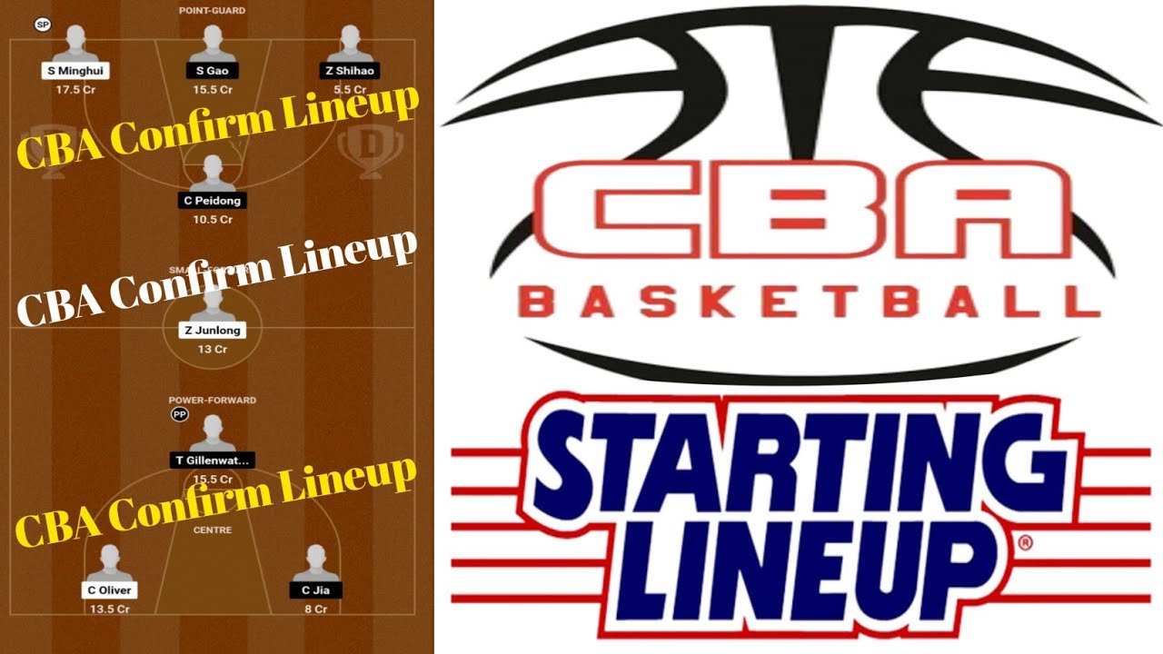 CBA Lineup | CBA Lineup Kaise Dekhe | CBA Basketball Lineup | #CBALineup2023 | How To See CBA ...