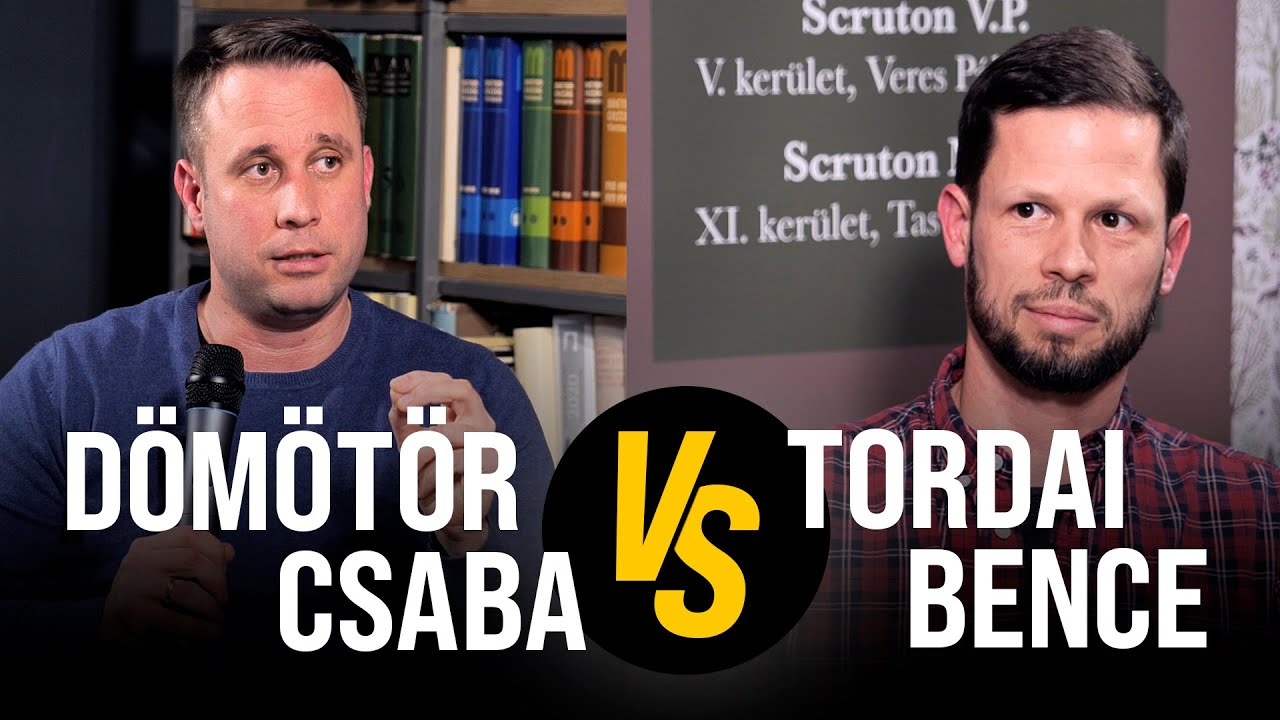 Dömötör Csaba és Tordai Bence vitája - YouTube