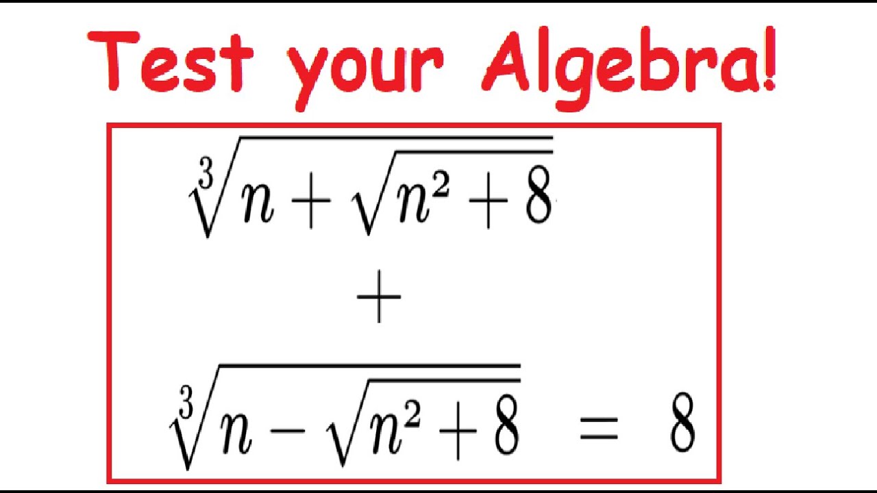 Toughest Maths Question Solved - YouTube