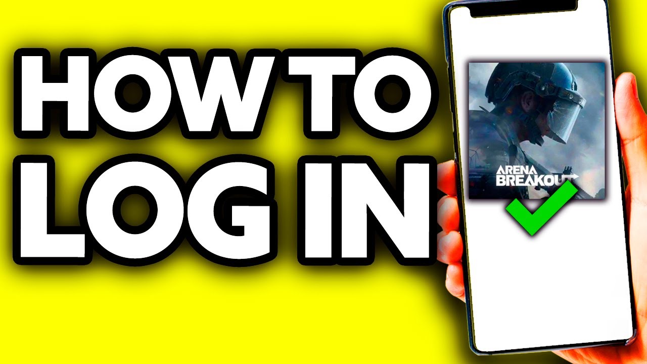 How To Log in Arena Breakout (Very Easy!) - YouTube