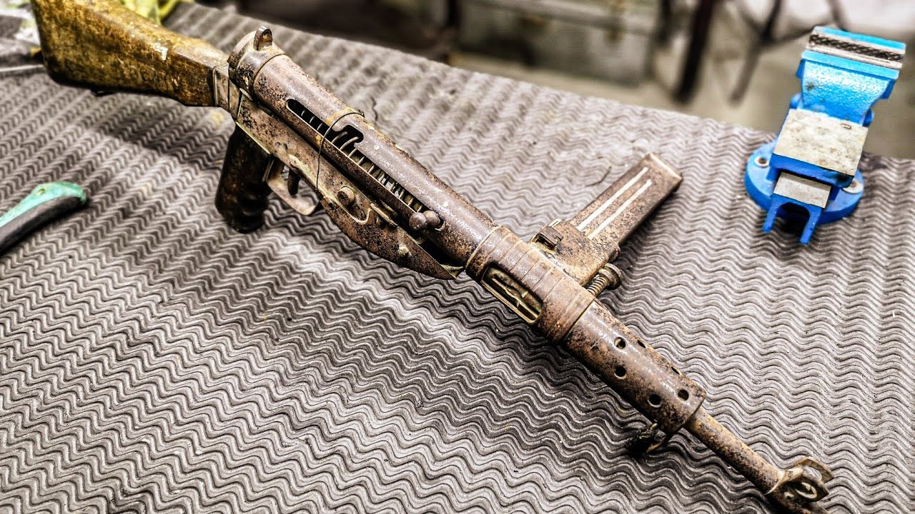 RESTORING the STEN GUN Mk V: The "Cadillac" of WWII Submachine Guns ...