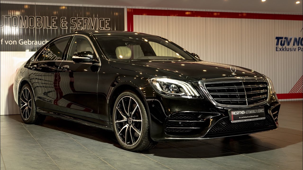 S 560 4Matic L AMG Panorama Head Up Fond TV - YouTube