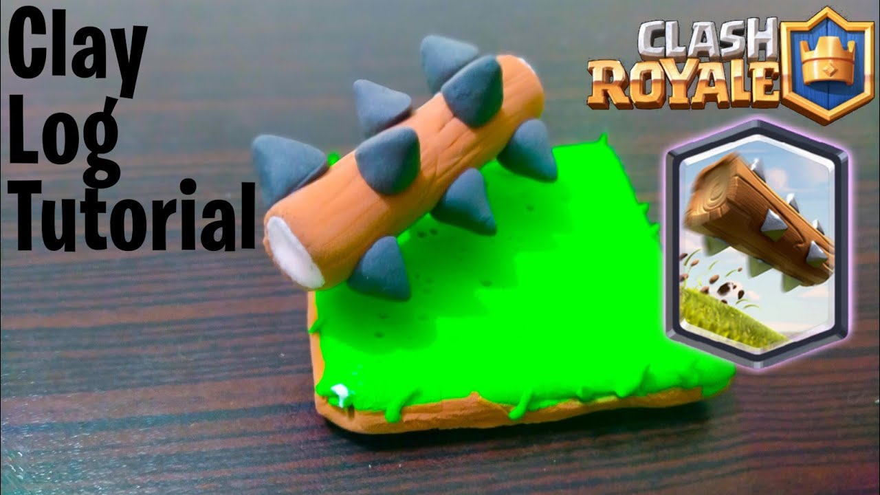 Clay Log tutorial.Polymer clay tutorial. - YouTube