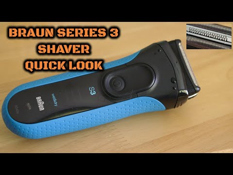 Braun Series 3 Shaver Wet/Dry: Quick Look