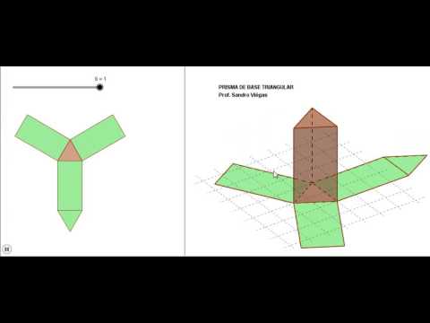 GEOGEBRA|Prisma de Base Triangular|Professor Viégas - YouTube
