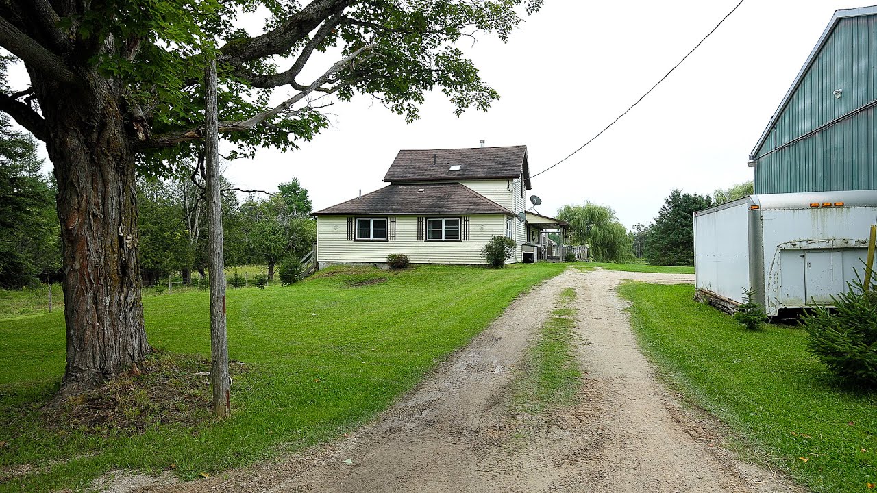 542906 3rd Sideroad WGR 44 Acres Real Estate Farm Video 1 - YouTube