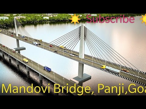 Mandovi Bridge, Goa - YouTube