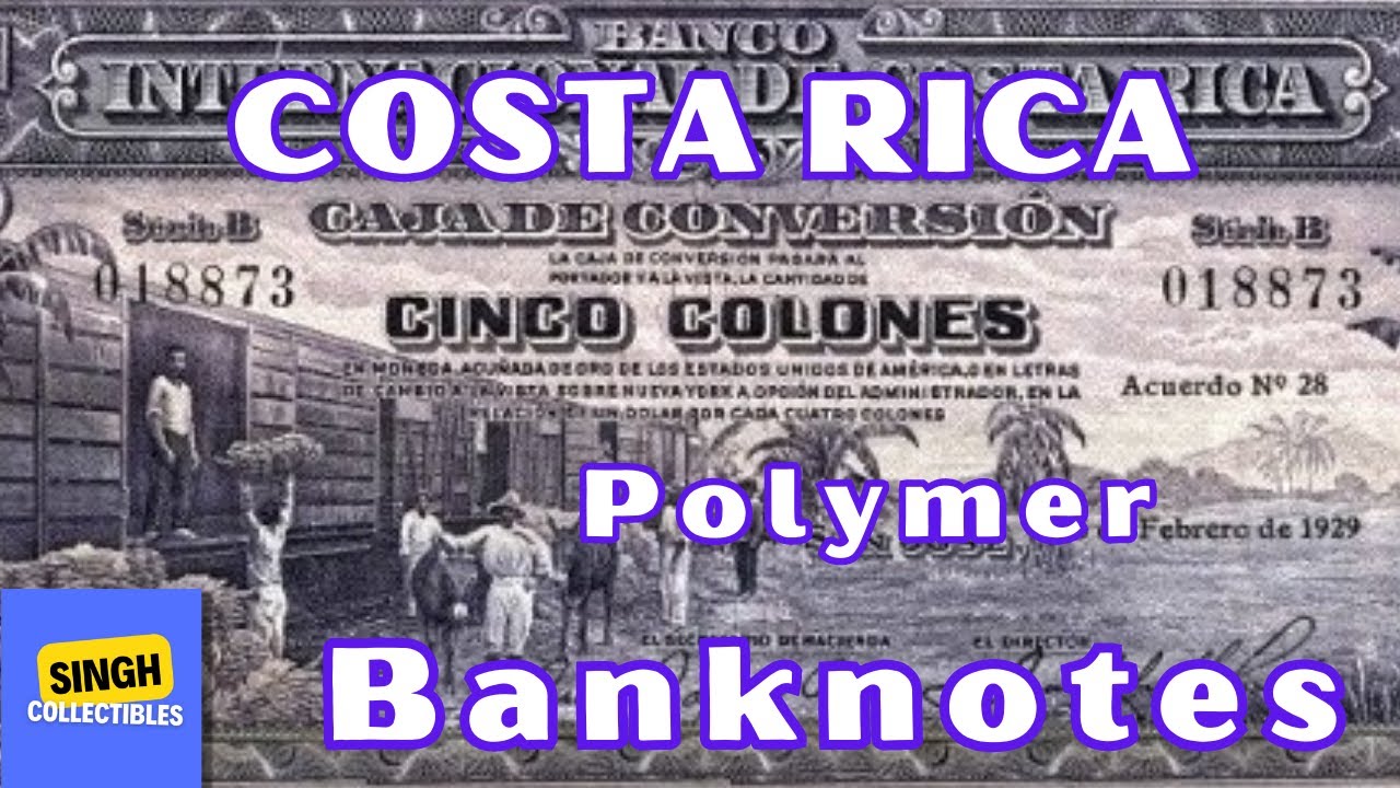 Discover Costa Rica's Colorful World of Polymer Banknotes! | Costa Rica ...