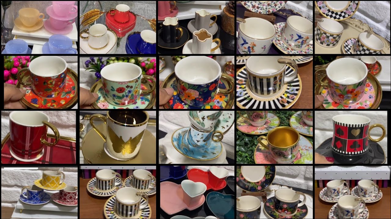 Unique Printed Tea Cups Design Collection | New Designs ☕ Tea Cup ...